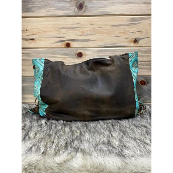 KEEP IT GYPSY | Bags | New Keep It Gypsy Hide On Upcycled Leather Tote ...